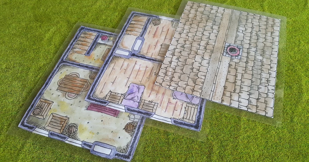 Daxio's Uneventful Day: D&D 5e: Cottage Floor plans