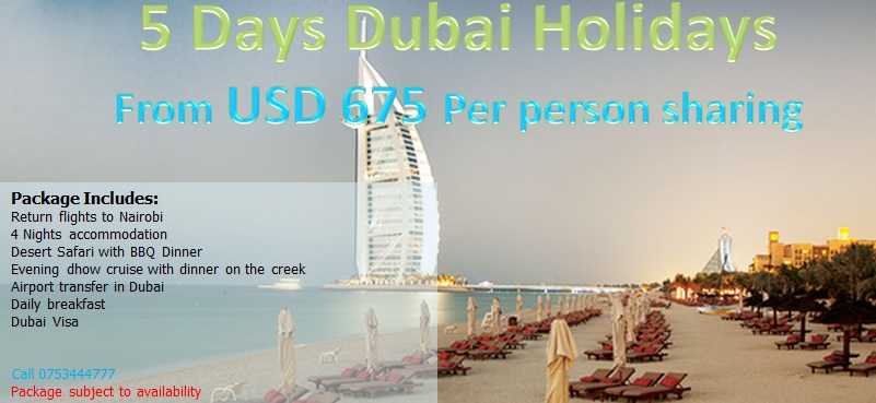Brightways Travels and Tours Ltd: Dubai All Inclusive Flying Package ...