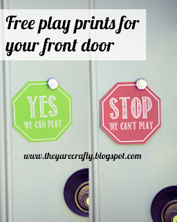 They Are Crafty: Play Sign