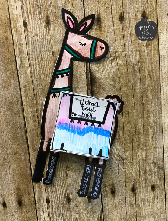 Llama Classroom Theme - Apples & ABC's