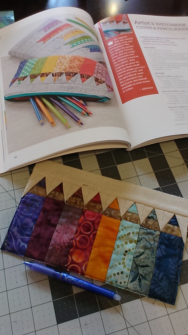 Quilt, Knit, Run, Sew: Pencil Pencil Case