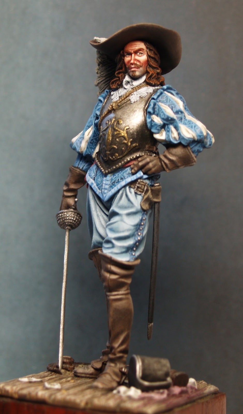 Miniatures, Paint and History: Spanish Noble XVII 75mm Romeo (Update IV)