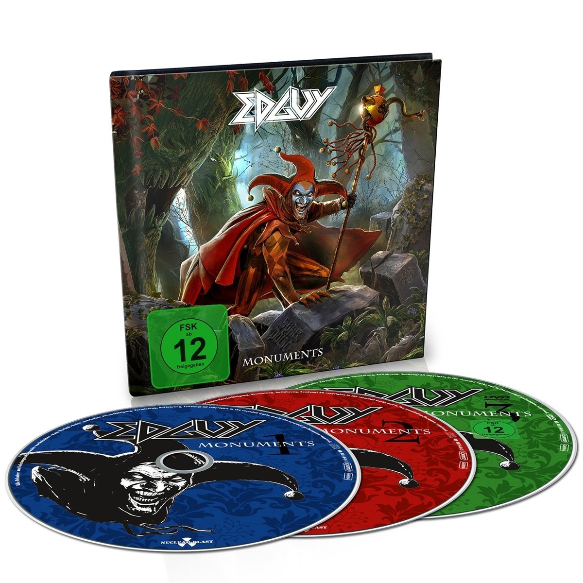 Libreria Torriani di Canzo: CD & DVD Edguy - Monuments