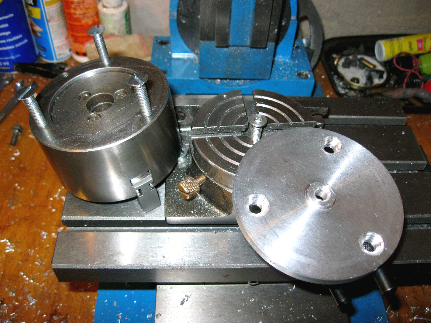 Technique et Mecanique de loisir: Fraisage avec une mini fraiseuse ...