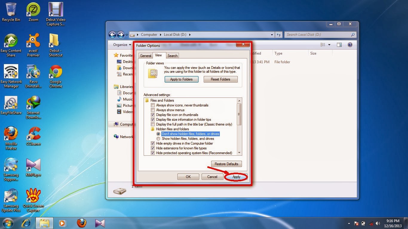 Learn how to hide and unhide files and folder in windows OS: How to ...