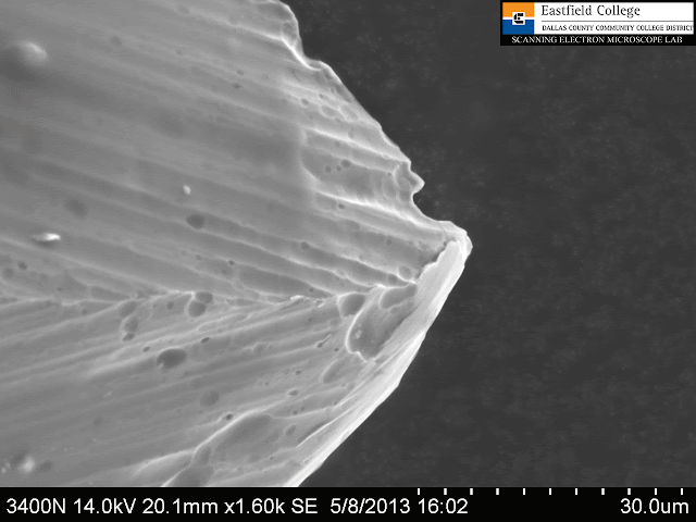 Scanning Electron Microscope Blog: How Sharp is a Hypodermic Needle?