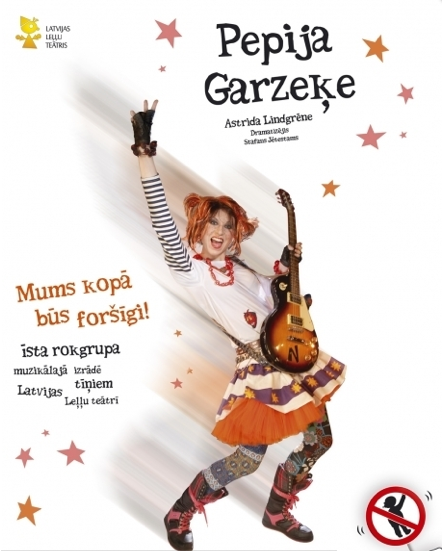 Roķīgā Pepija spridzina Leļļu teātra skatuvi