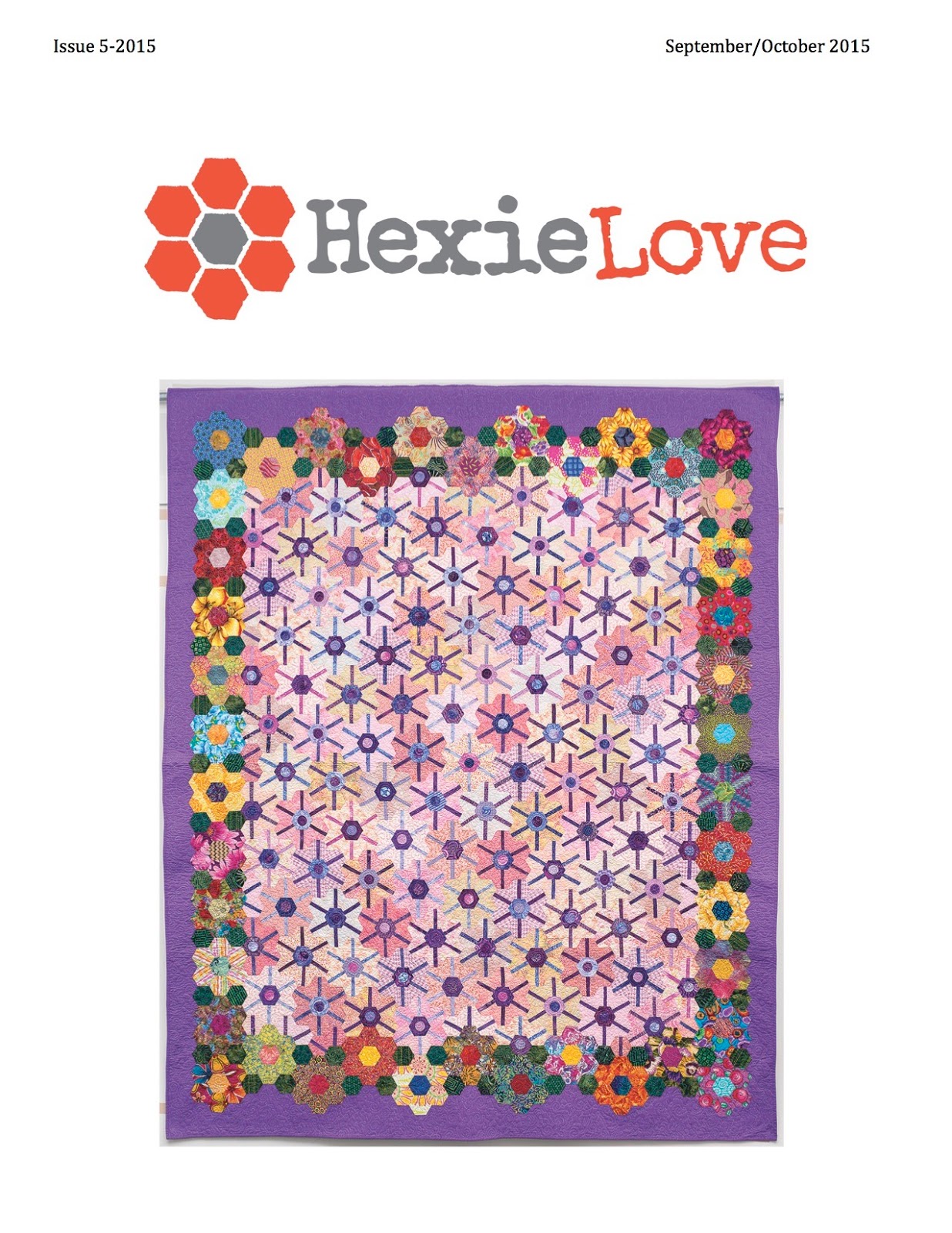 The HEXIE Blog: Hexie Love Issue 5 and the September Hexie BOM!