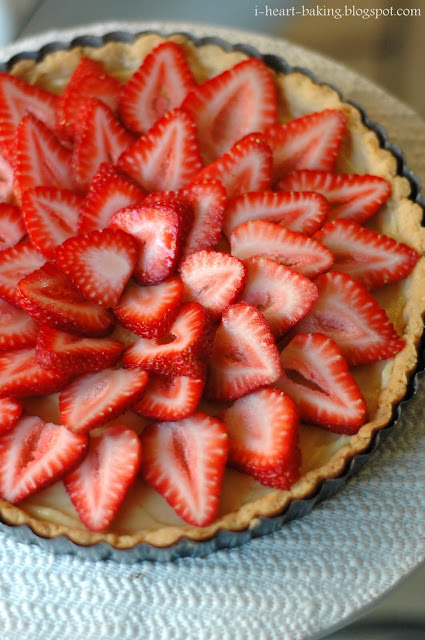 i heart baking!: fresh strawberry fruit tart