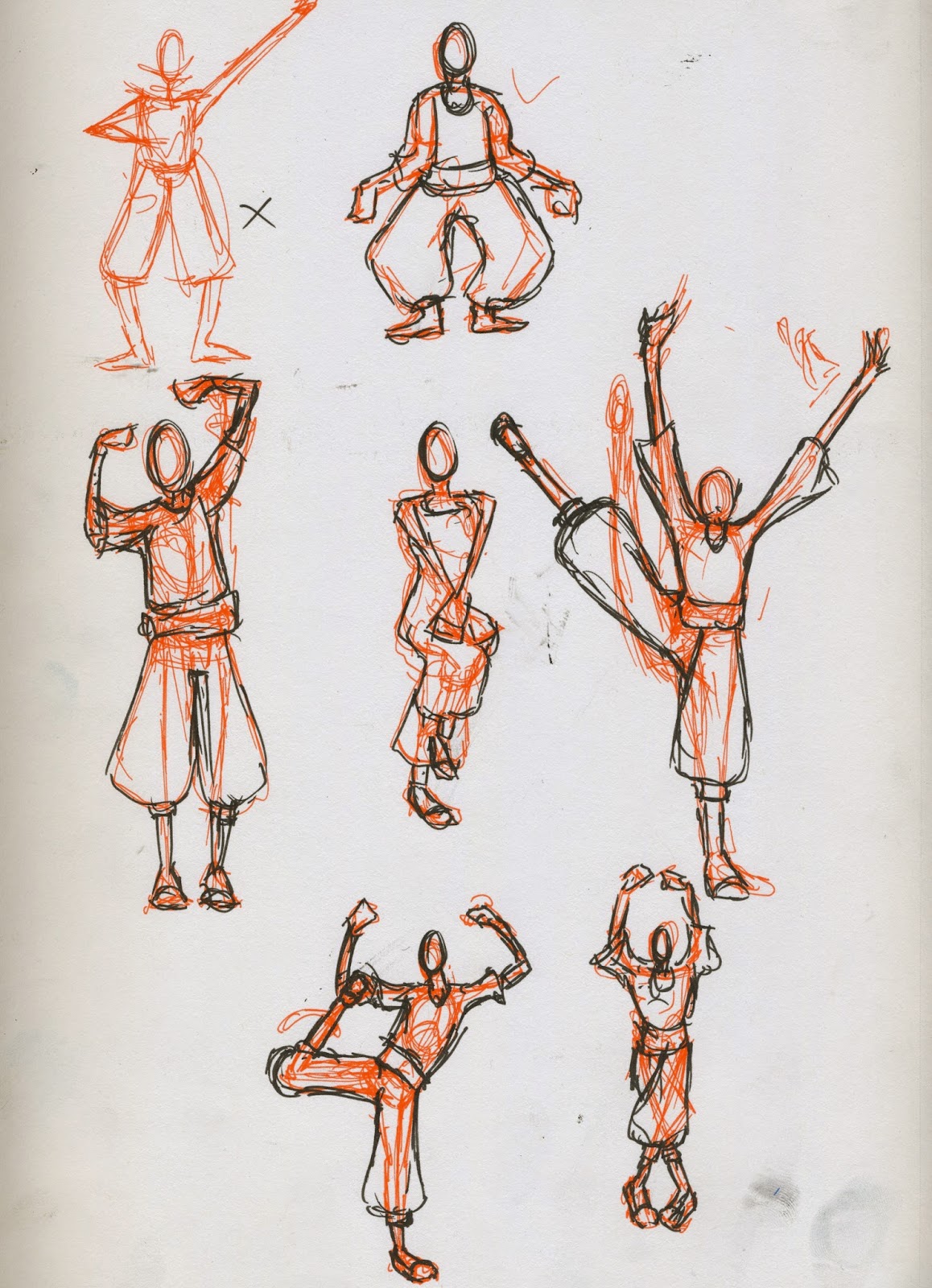 Dynamic Imaging Animation : Dance Poses