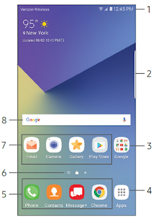 Galaxy Note 7 Notification Panel Detail and Instuctions