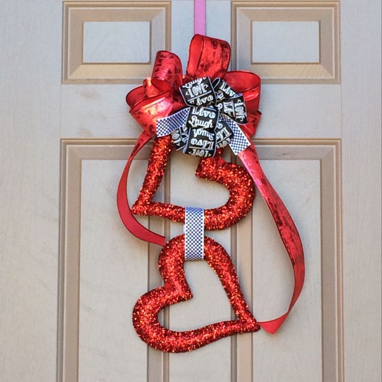 De Todo, Un Poco .: Coronas para la puerta de san valentín