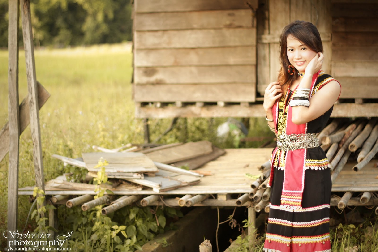 Sylvester J's Photography: Bidayuh Traditional Costume