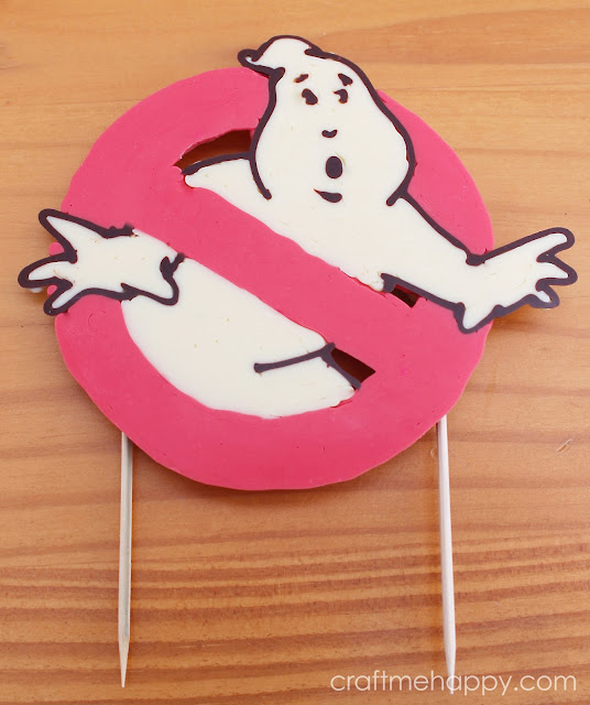 Ghostbusters Birthday Cake | Craft me Happy!: Ghostbusters Birthday Cake