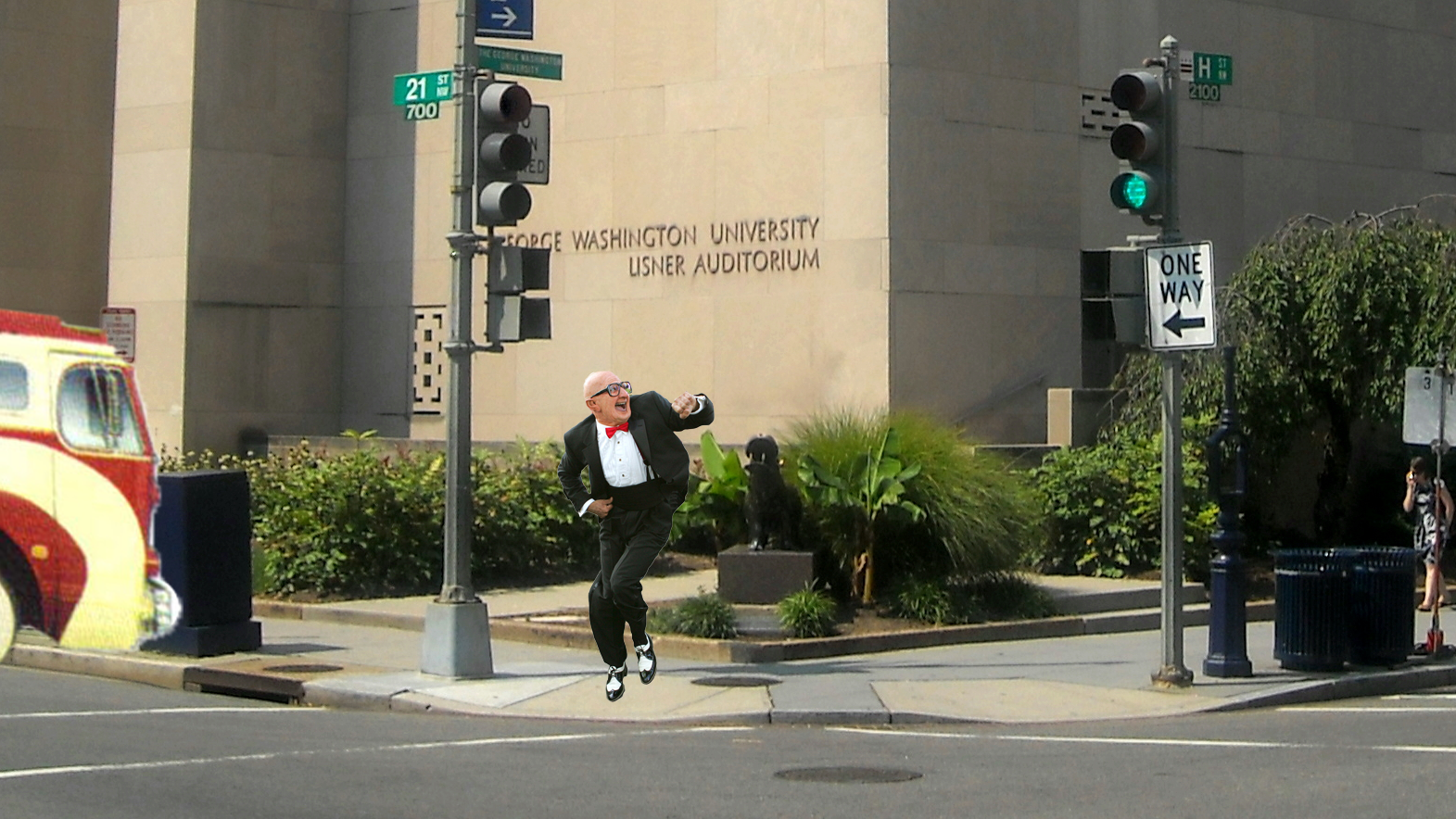 The GW Ax: Six Flags Man Steps Out of Bus On Campus, Begins Dancing ...