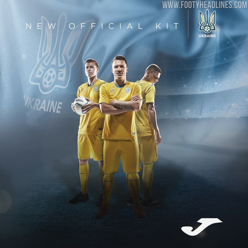 Ukraine EURO 2020? Home & Away Kits Released - Footy Headlines