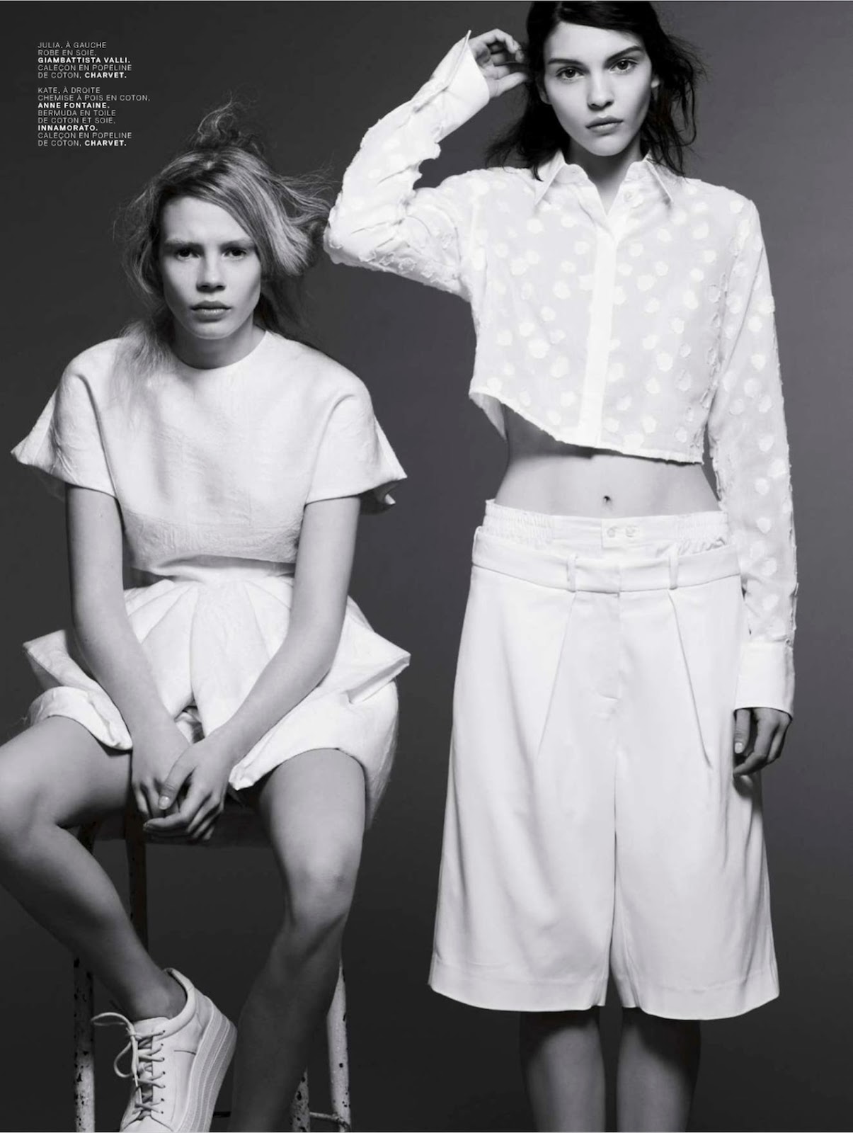 clean-cut: kate bogucharskaia and julia zimmer by daniel thomas smith ...