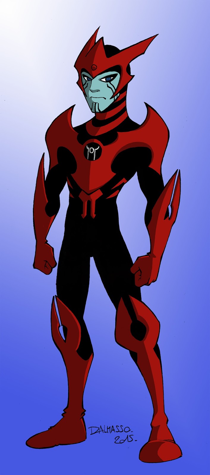 Fabien DALMASSO (le Fab): Fanart Razer (Green Lantern, the animated serie)