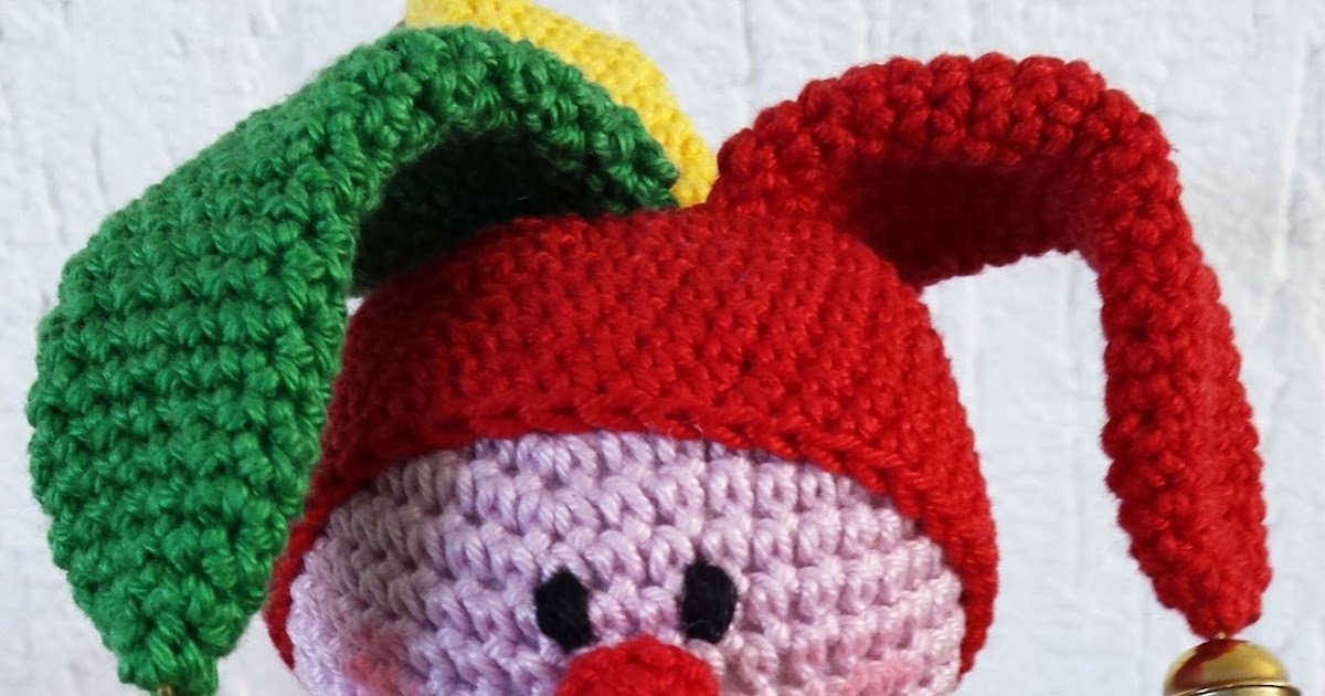 Renate's Haken en zo: Patroon potje Nar (Carnaval)