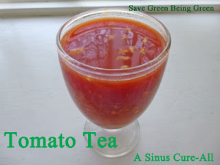 Save Green Being Green: Make It Monday: Tomato Tea