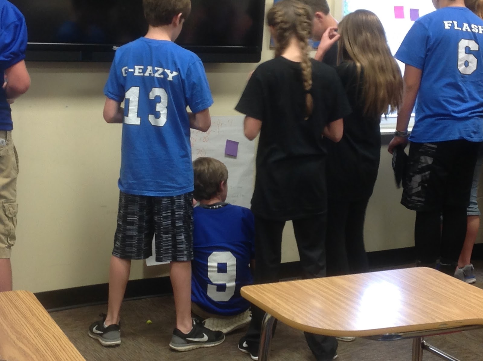 Mrs. Gibbs Flips Algebra 1: A Mathematical Gallery Walk