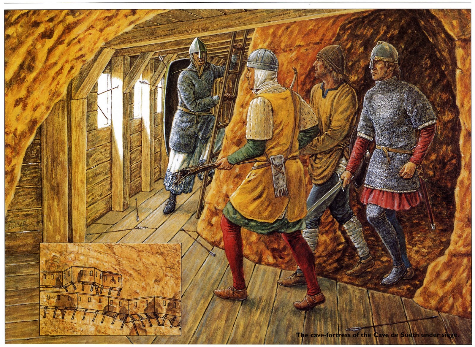 imágeneshistóricas.blogspot.es: Crusader Castles in the Holy Land 1097-1192