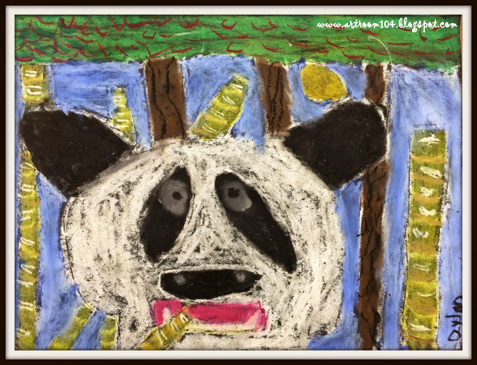 Art Room 104: Oil Pastel Jungle Animals