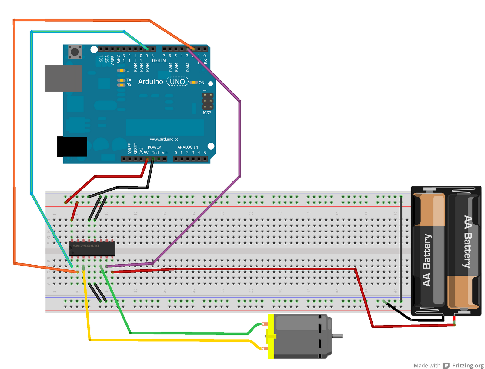 Arduino based robots etc.: H Bridge