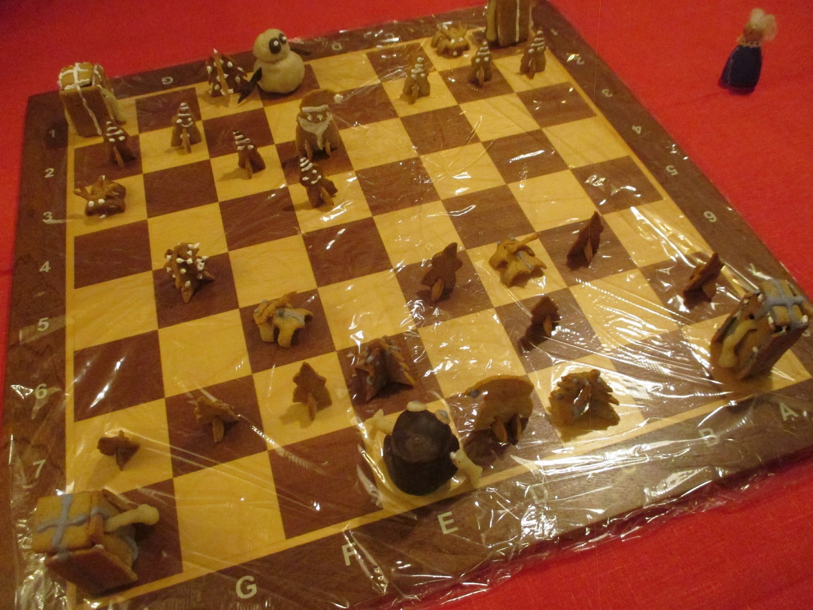 The Miniatures Man: Gingerbread Chess
