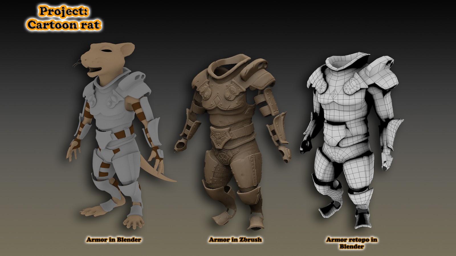 Art Blog of Jarmo Wallenius: Project Cartoon Rat