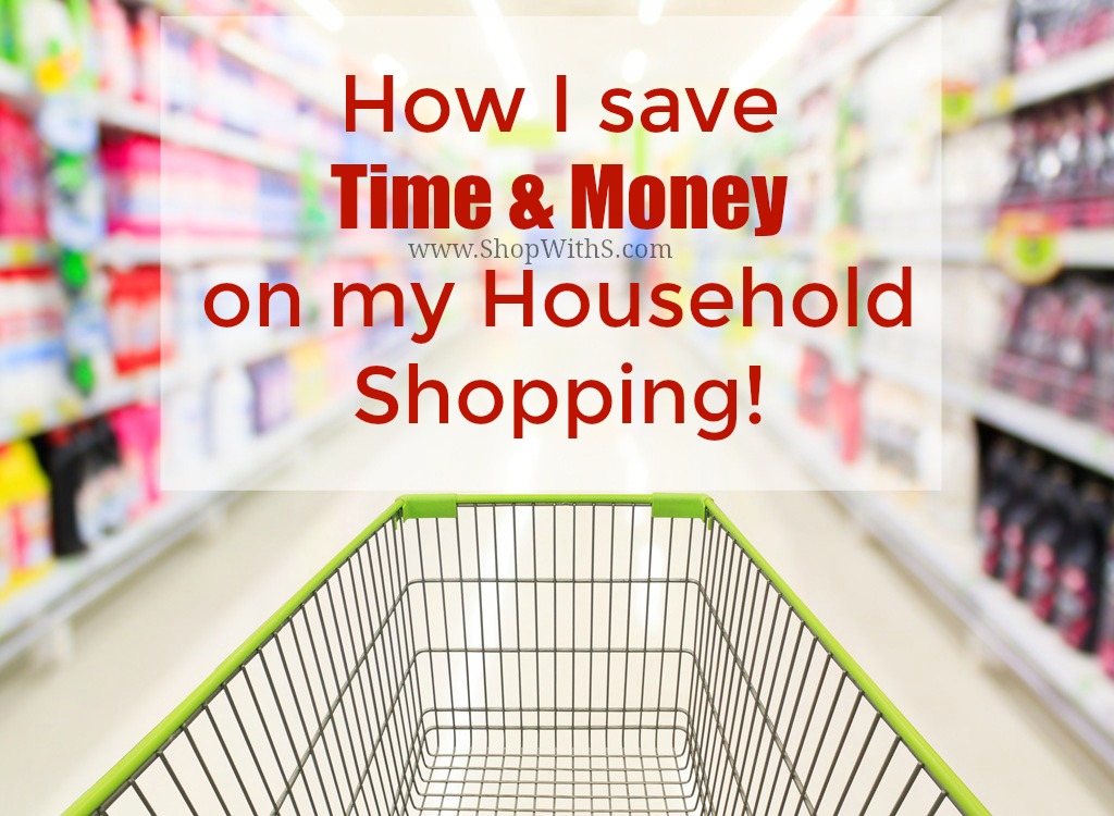 Save Time & Money on Your Household Shopping | Sabrina Sandoval