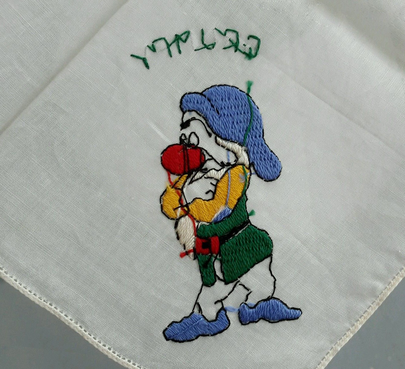 Filmic Light - Snow White Archive: 1938 Embroidered Hanky Boxed Sets by ...