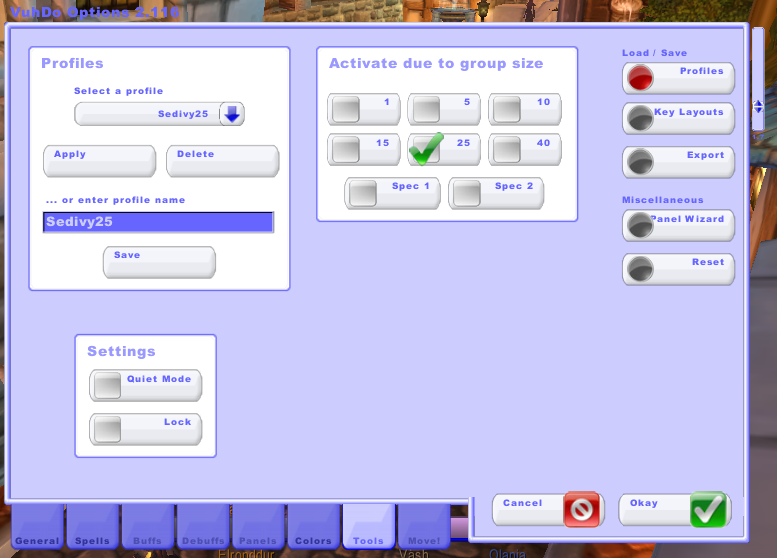 Vuhdo Guide: Vuhdo Setup Walkthrough