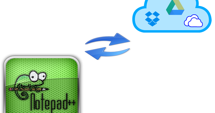[NOTEPAD++] How Sync Notepad++ To Cloud Server (OneDrive, Dropbox or ...
