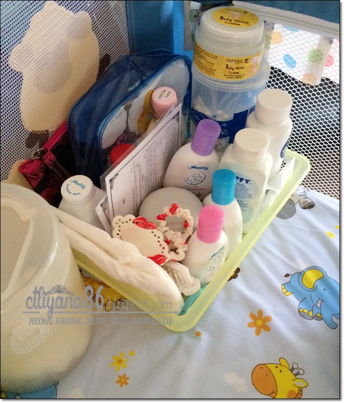 Susun Atur: Bekas Simpan Alatan Mandian Baby | Life 101