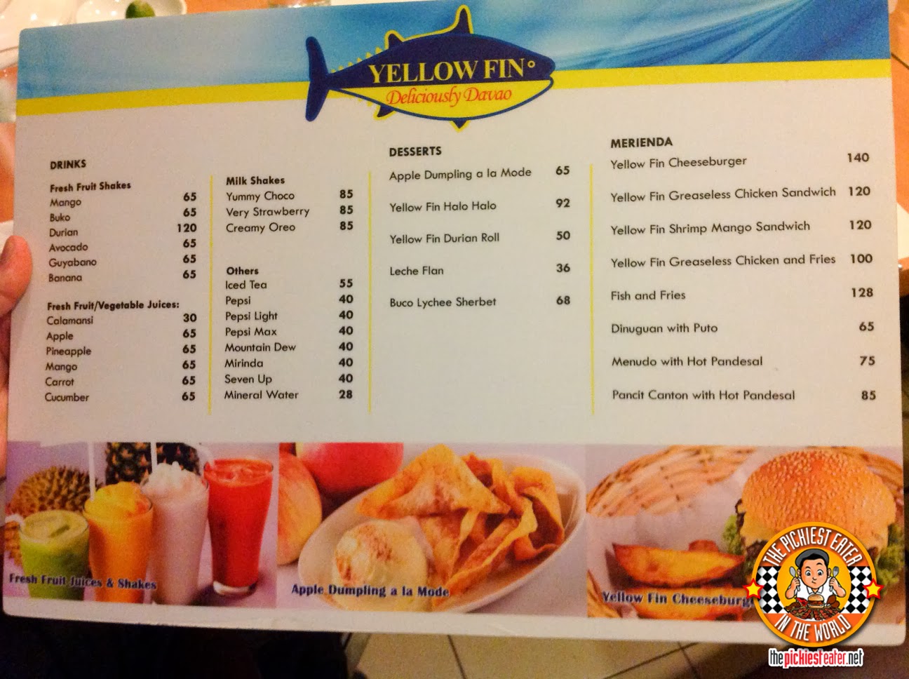 THE PICKIEST EATER IN THE WORLD: YELLOW FIN SEAFOOD & RESTAURANT ...