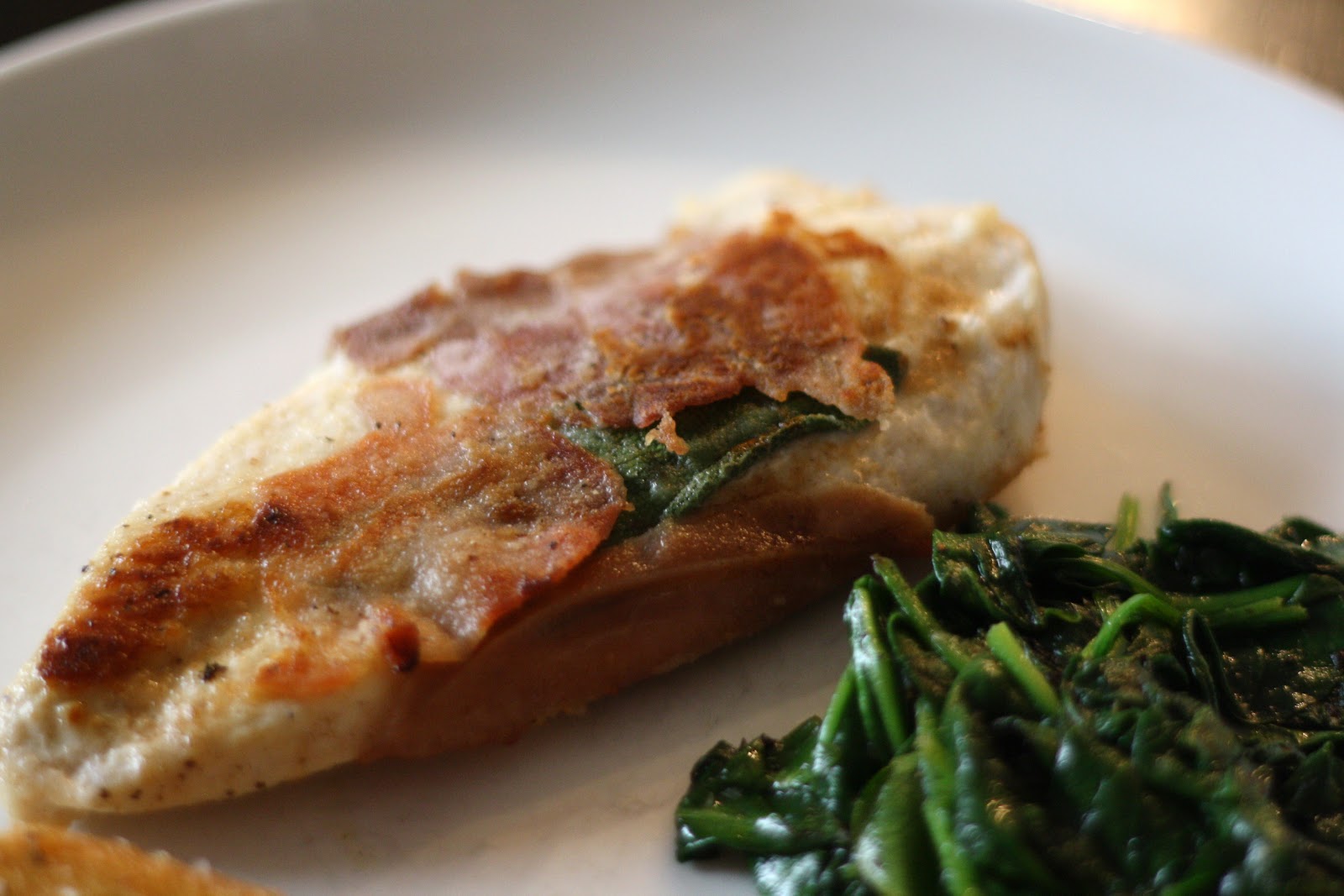 what's for dinner?: chicken with prosciutto and sage... 30 minutes