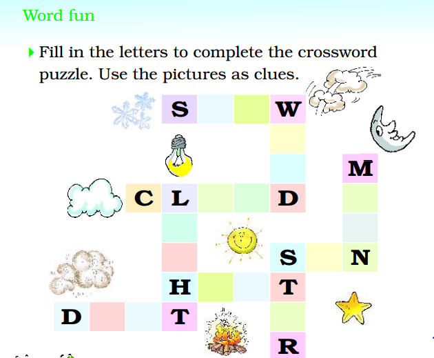 Kids English exercise - complete the cross word puzzle | Learn English ...