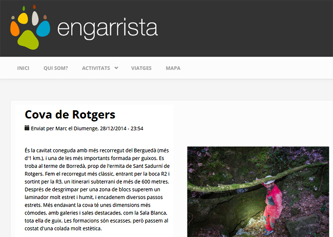 espeleobloc: Cova de Rotgers (1)