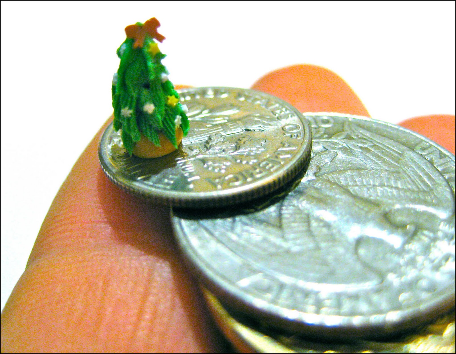 Inventive Soul Miniature Christmas Tree Cupcake Small Scale My