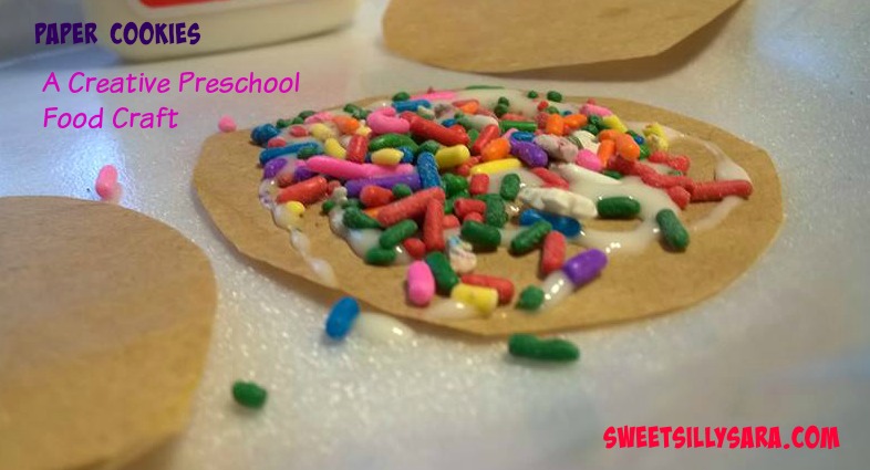 Sweet Silly Sara: Paper Cookies A Preschool Food Craft