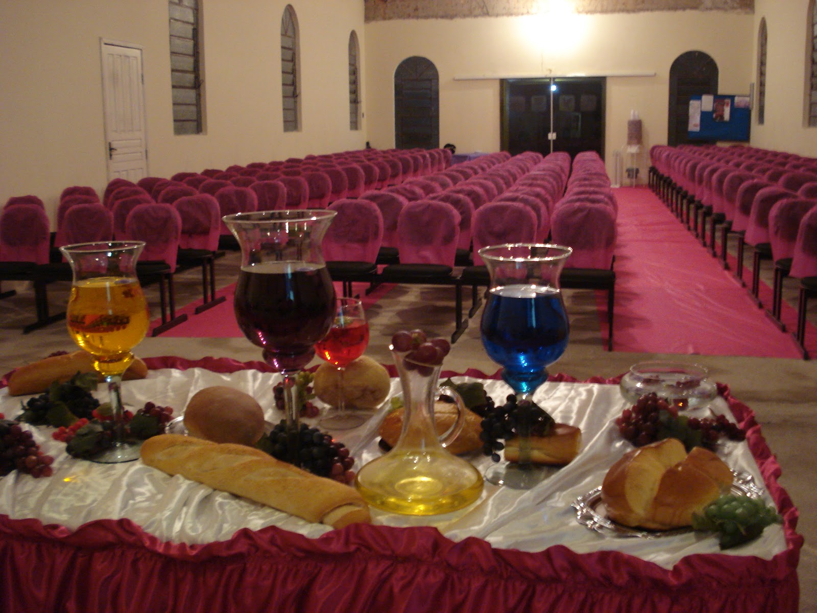 COMUNIDADE EVANGELICA CURITIBA: MESA DA SANTA CEIA - EXEMPLOS