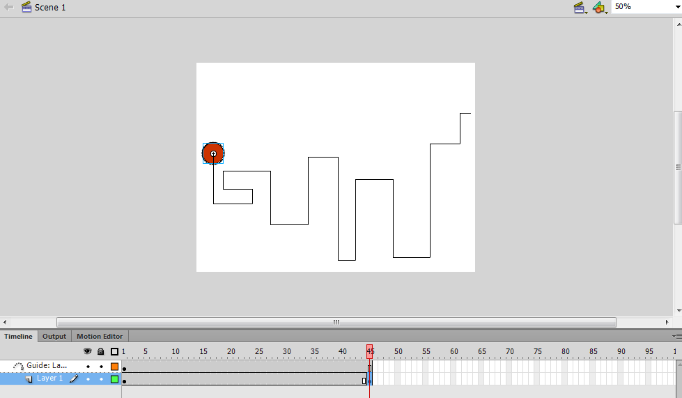 Membuat Motion Guide | Adobe Flash CS6 Tutorial | Sebuah Catatan