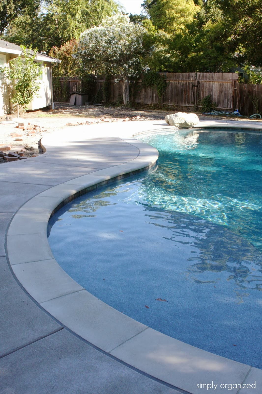Swimming Pool Update - It's done! - Showit Blog