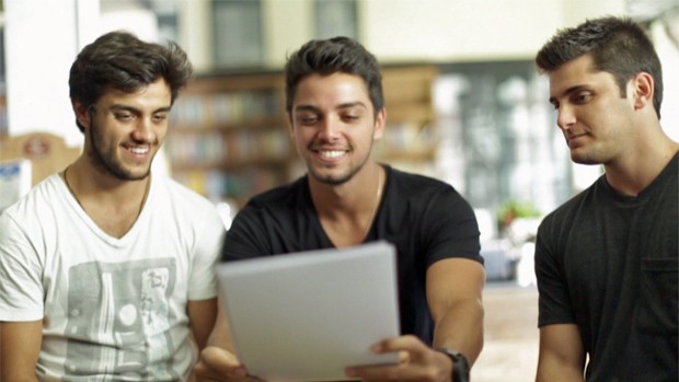 DA TEVÊ : 'Irmãos Simas' em 'Malhação 20 anos'