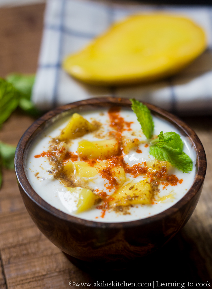 Mango Raita | Aam ka Raita | Mango Recipes - Learning-to-cook
