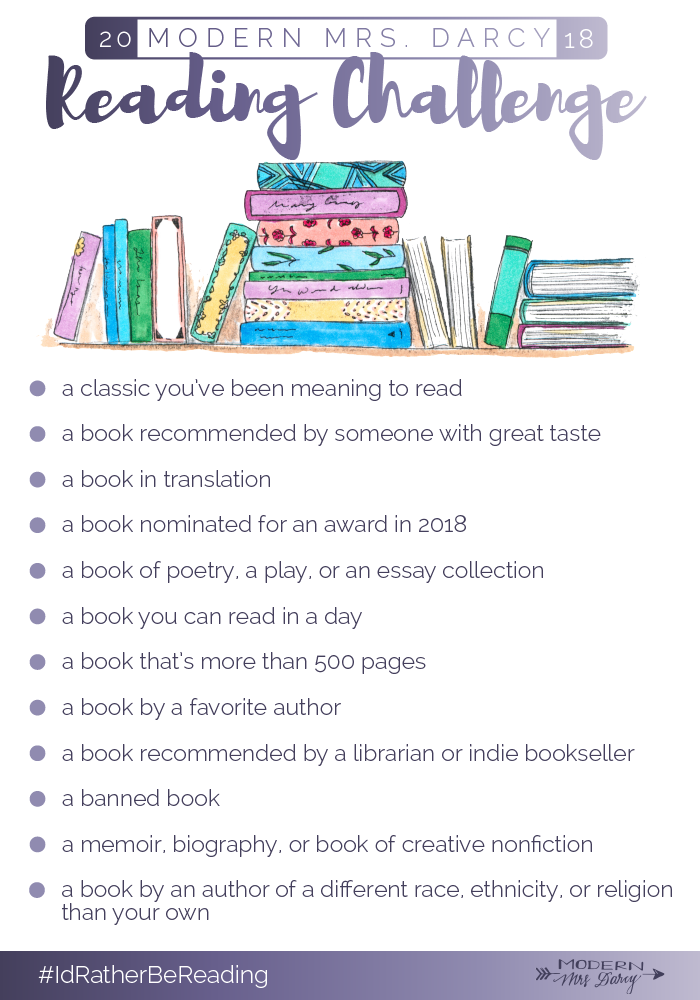 A Boomer Girl's Guide - Embracing MY 70’s: 2018 Reading Challenge - A ...