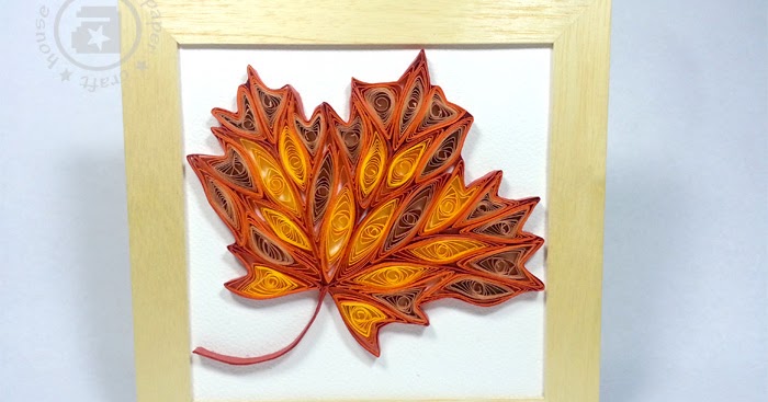 Quilling Maple Leaf | ardee's creation