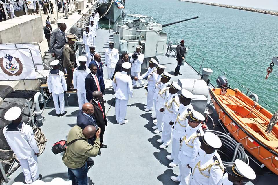 Namibian Navy commissions two Haiqing Anti-Submarine patrol ships ...