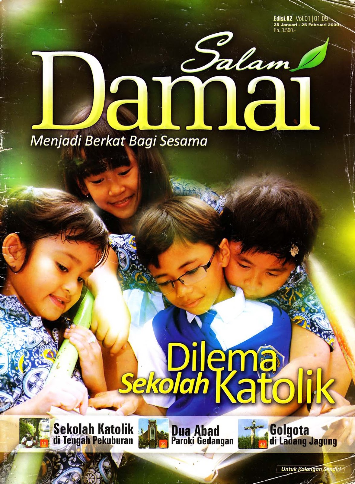 Koleksi K. Atmojo 2: Majalah Baru: "Salam Damai" Tahun 2009